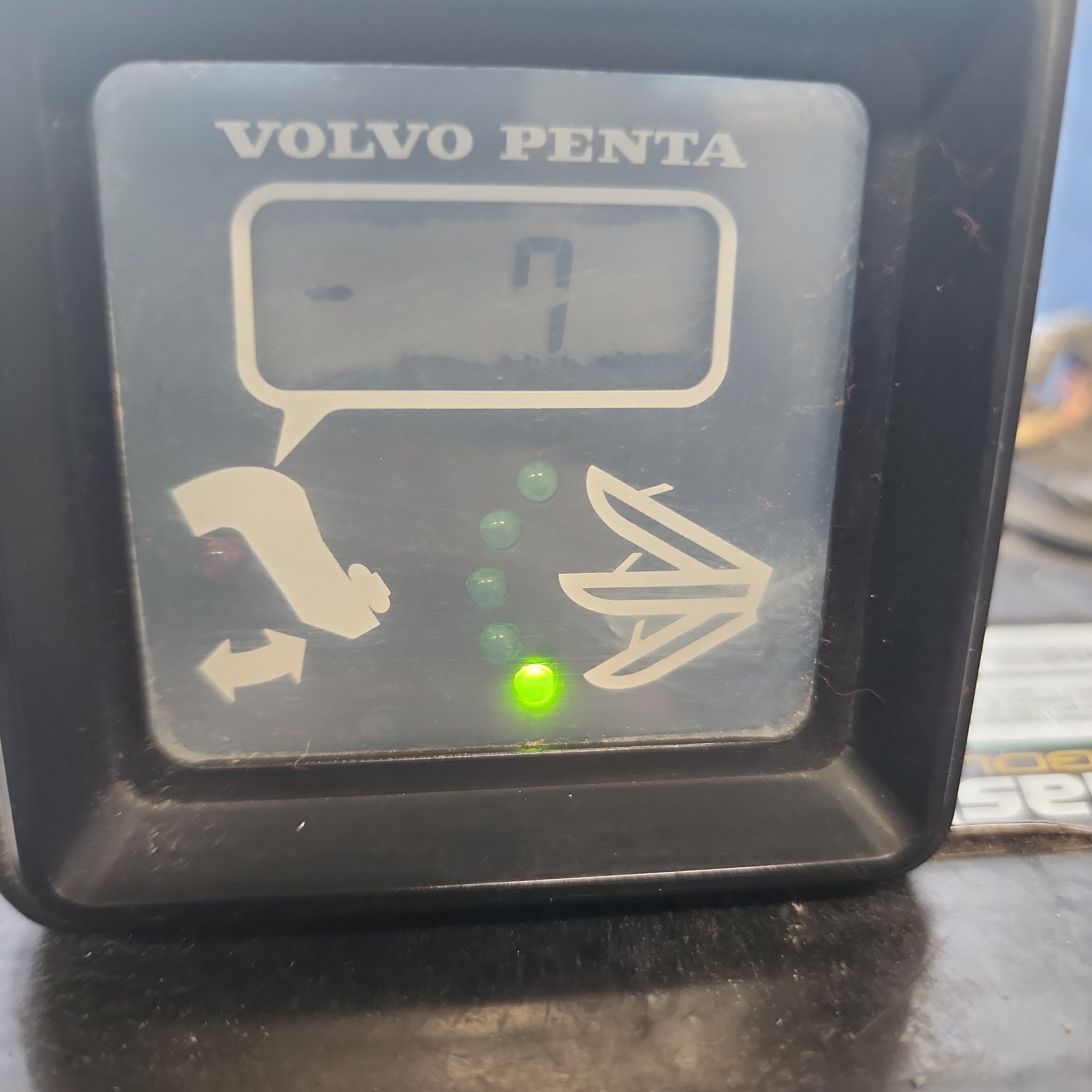 Volvo Penta AQ290 Square Trim Gauge 828731 290A DP-A DP-B SP-A Tested ...