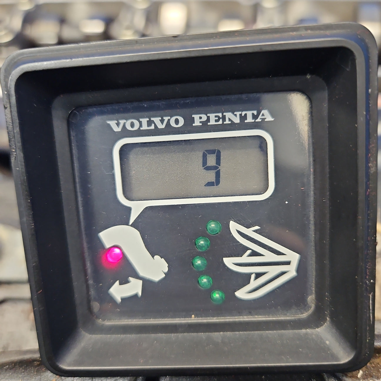 Volvo Penta AQ290 Square Trim Gauge 828731 290A DP-A DP-B SP-A Tested ...