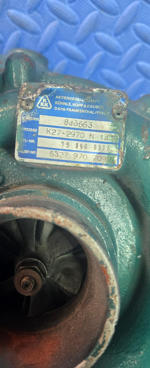Volvo Penta TAMD60C Diesel Engine Borg Warner Turbo Charger K27 843663 ...