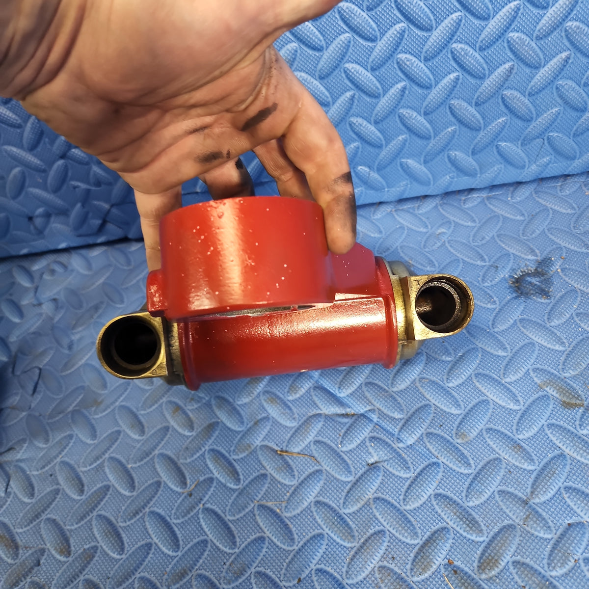 Volvo Penta B230 4 Cylinder Oil Cooler 824515 834642 856271 AQ 131 151 ...