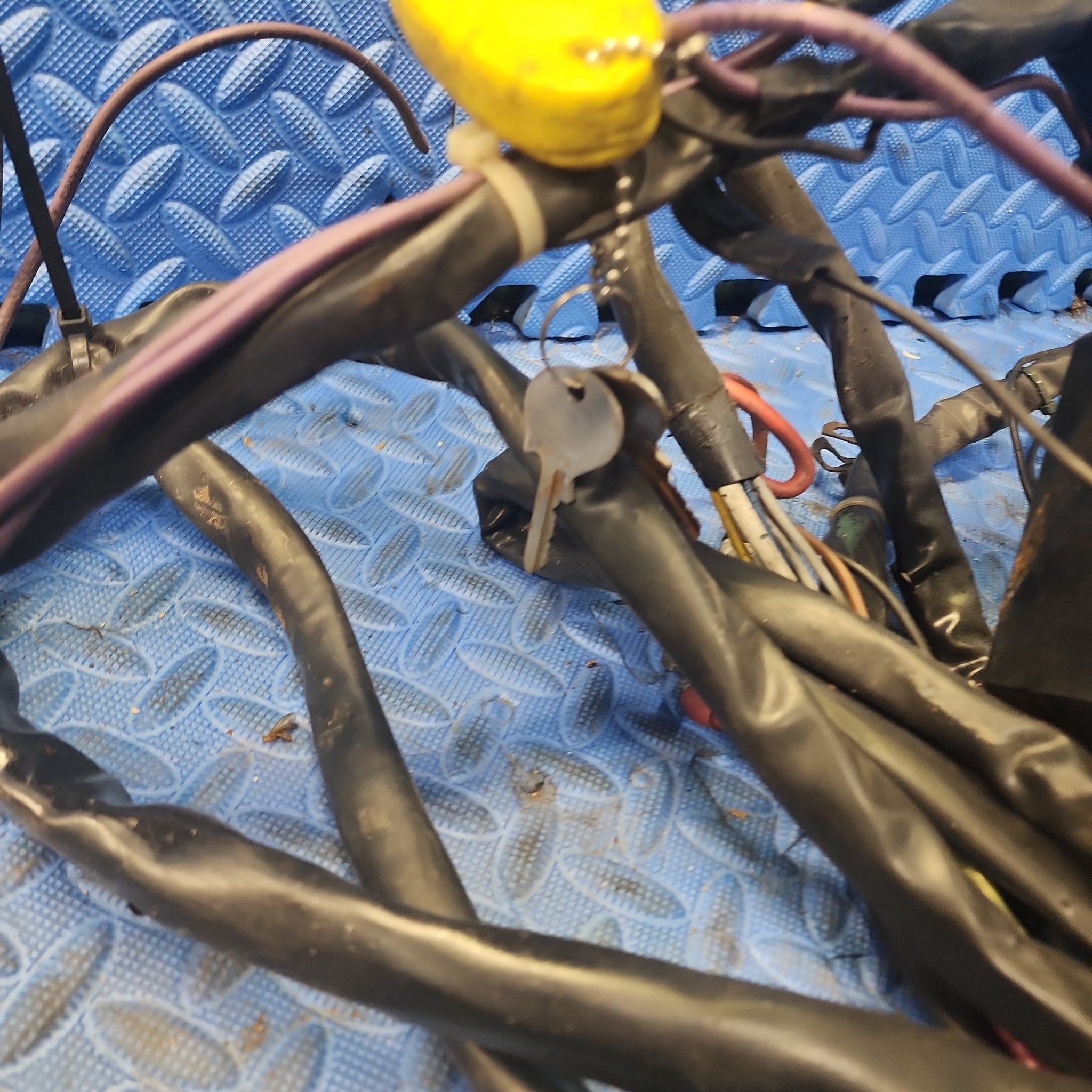 Volvo Penta Diesel MD7A 2 Cylinder Engine Wiring Harness Dash Cluster ...