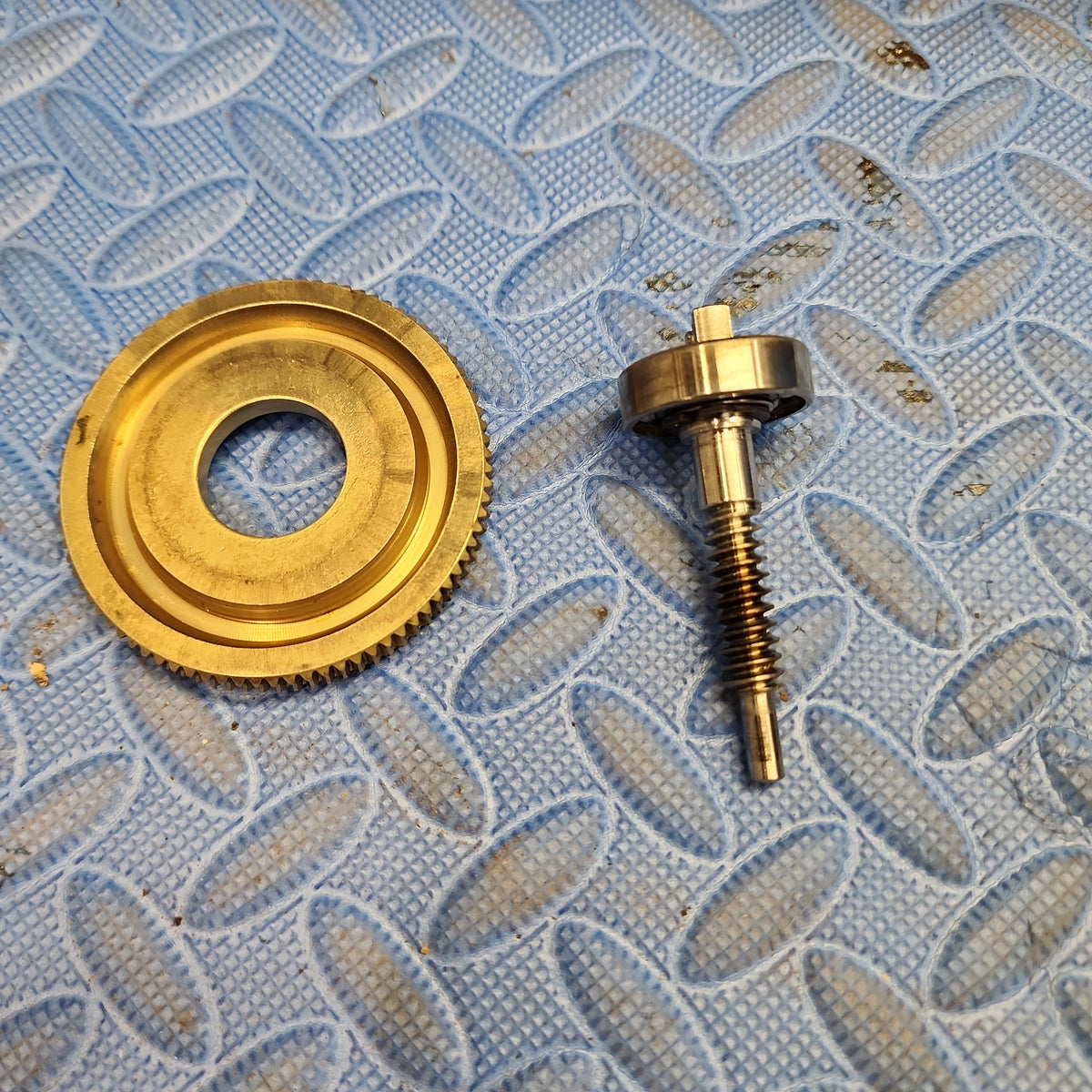 Volvo Penta AQ 270 275 280 285 Mechanical Lift Trim Jack Worm Gear Kit ...
