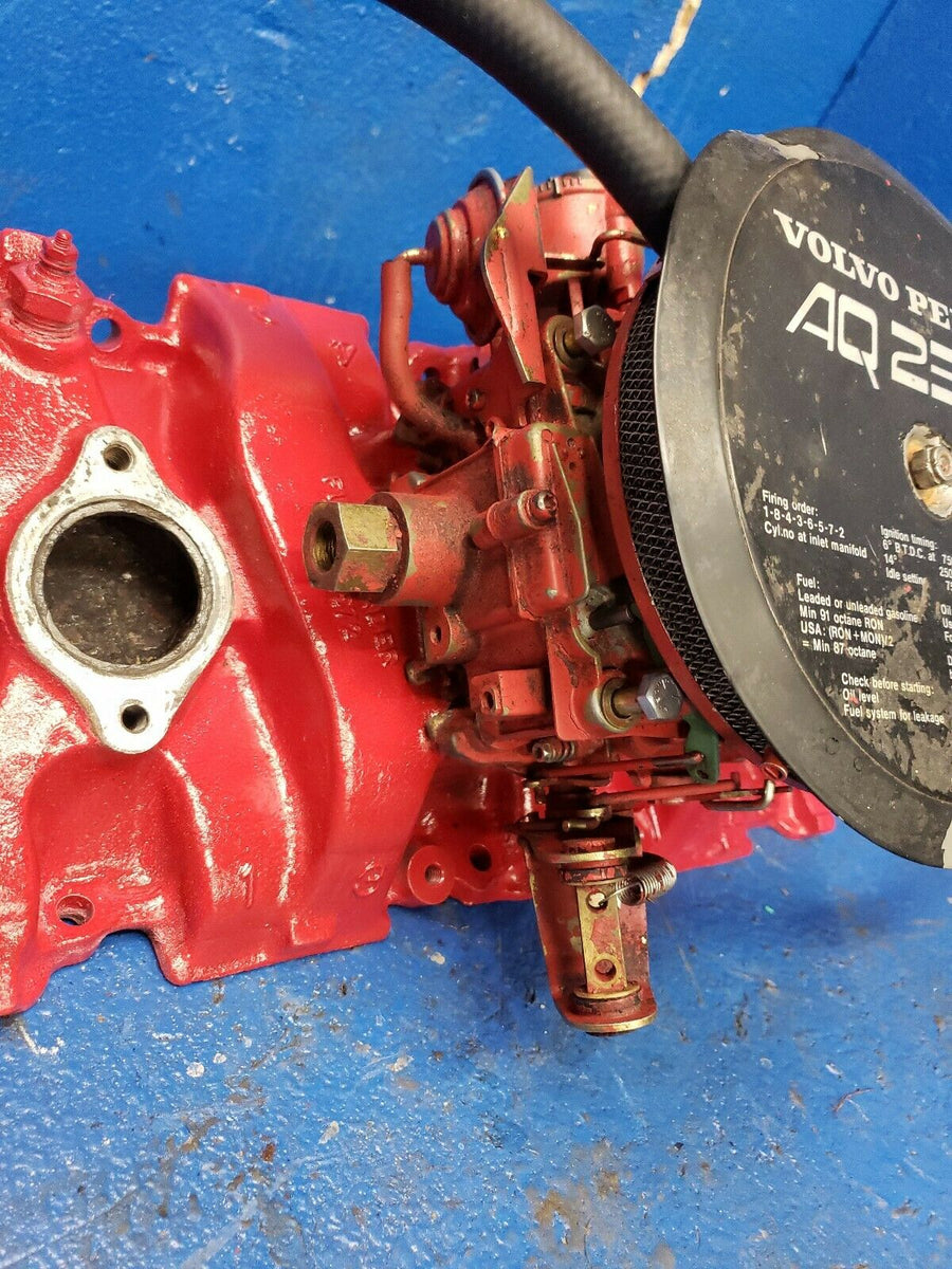 Volvo Penta V8 GM 305 350 5.0 5.8 Engine Intake Manifold Quadrajet Car ...