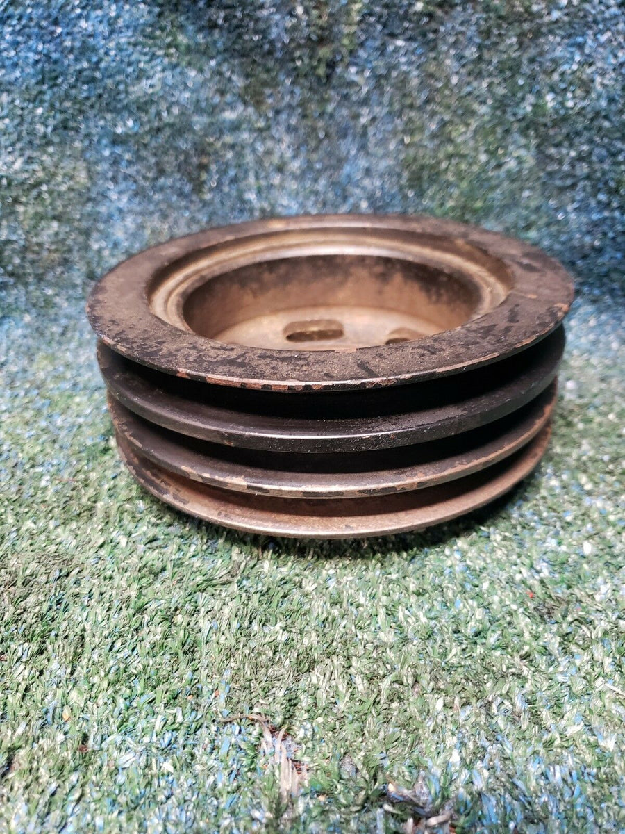 Volvo Penta 4 Cyl B230 131 151 171 Triple V Belt Pulley 855475 Vibrati ...