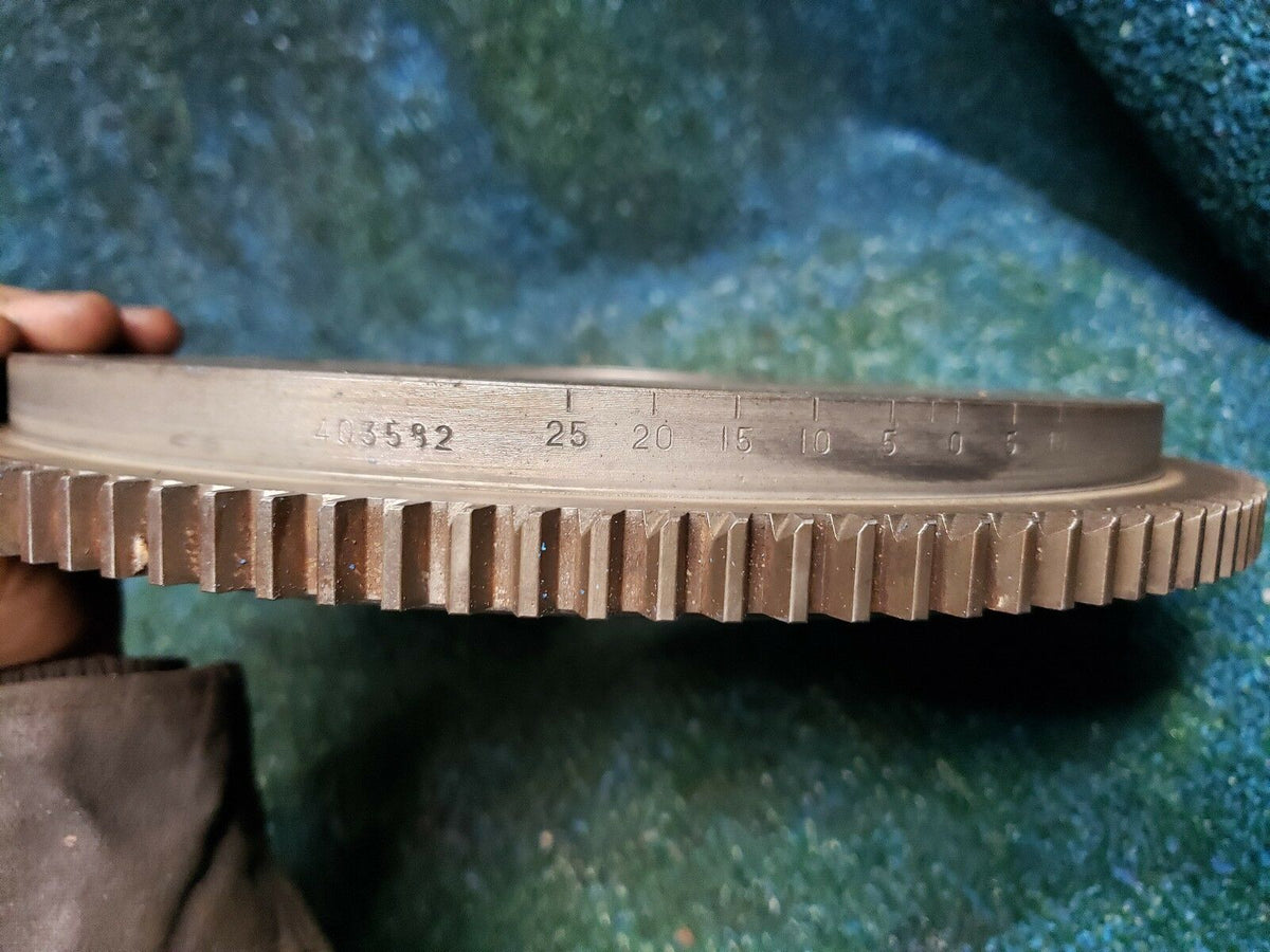 Volvo Penta AQ100 4 Cyl Engine BB70 / B16 Flywheel And Ring Gear 40358 ...